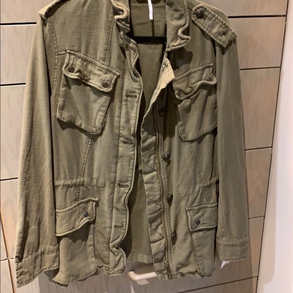 Free People | Jackets & Coats | Army Style Jacket | Poshmark